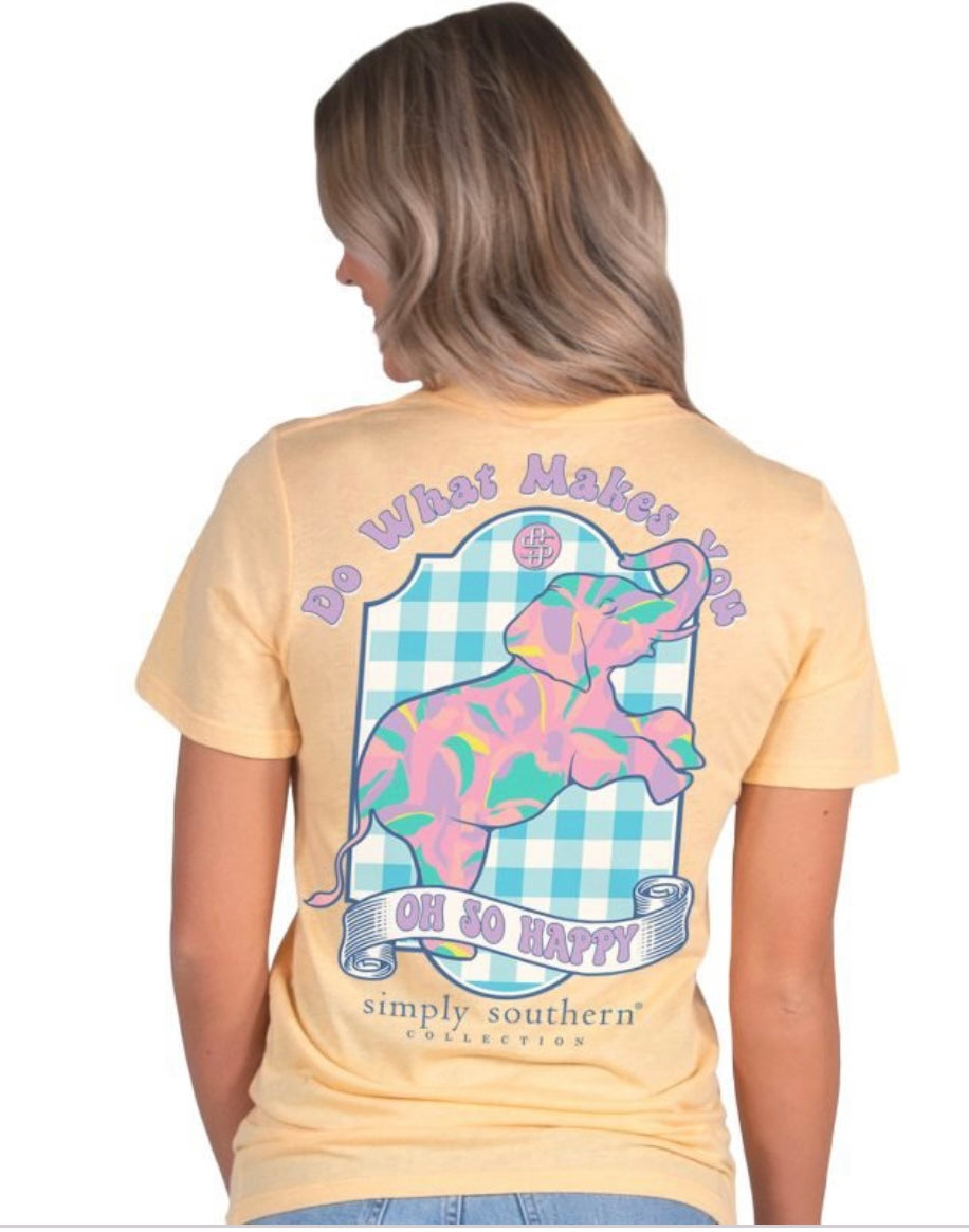Simply Southern “elephant” Short Sleeve Tee – Taylor's Boutique and Tanning